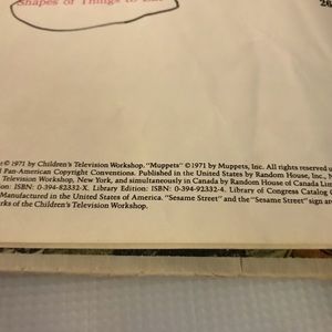 random house | Other | Vintage 971 The Sesame Street Story Book By ...